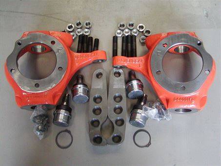 Ford Dana 44 Knuckle Kit Kit with 7" Long Steering Arms | WFOConcepts.com