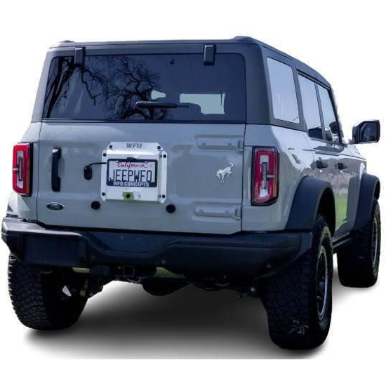 2021+ Ford Bronco License Plate Mount With Lights | WFOConcepts.com
