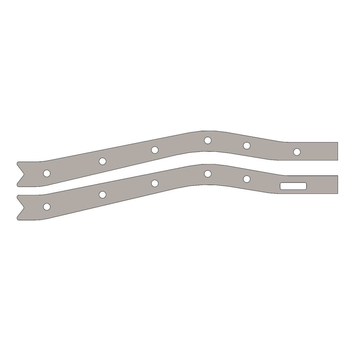 Toyota FJ-40 Front Universal Frame Plates | WFOConcepts.com